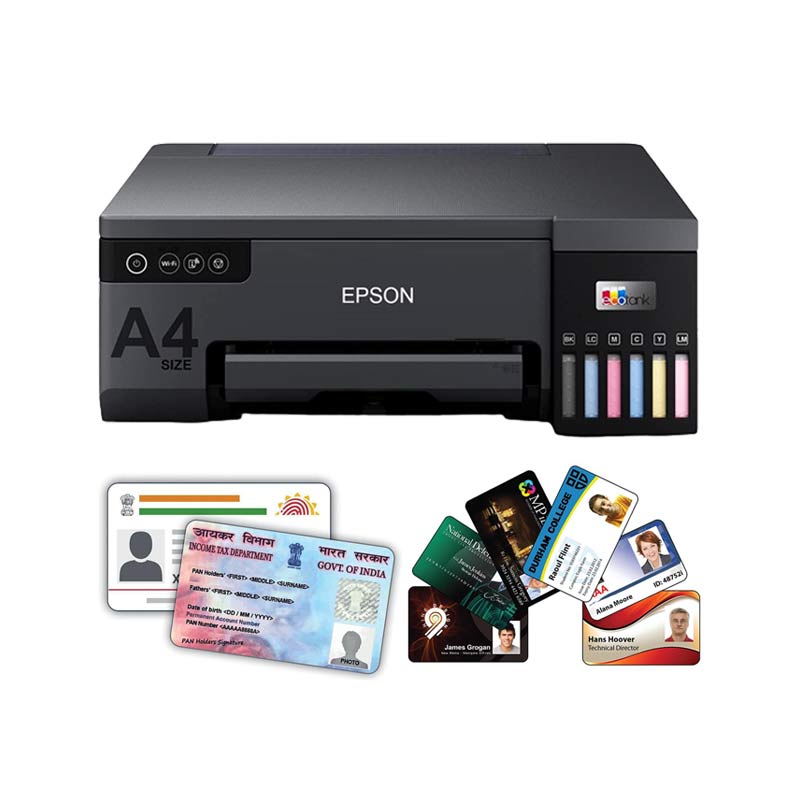 Epson EcoTank L8050 Ink Tank Photo Printer(A4 Size 6 Color Printer, 3D ...