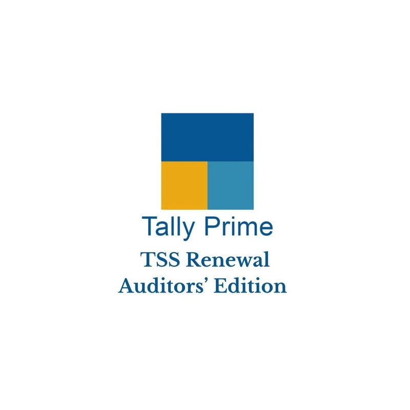 Tally Software Services (TSS) - Gold (An Annual Software Subscription ...